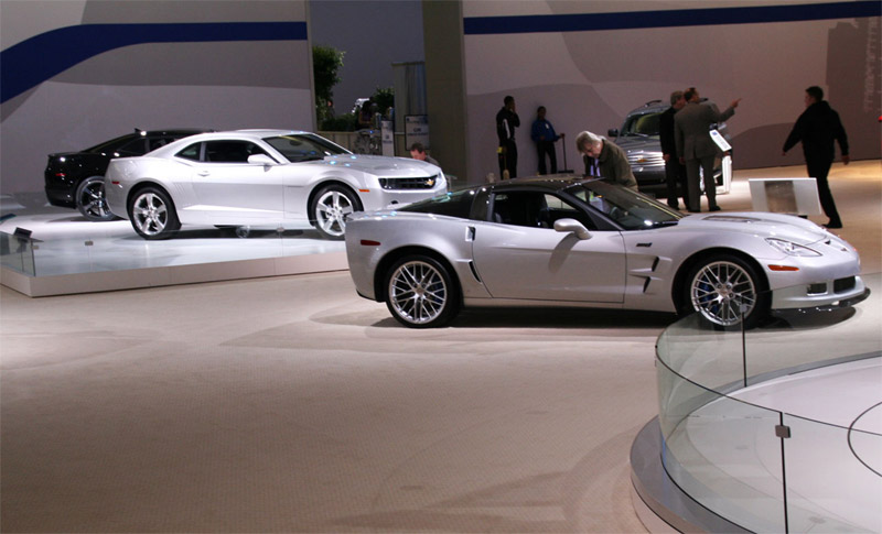 2009 Corvette Display at the Detroit Auto Show - Corvette: Sales, News ...