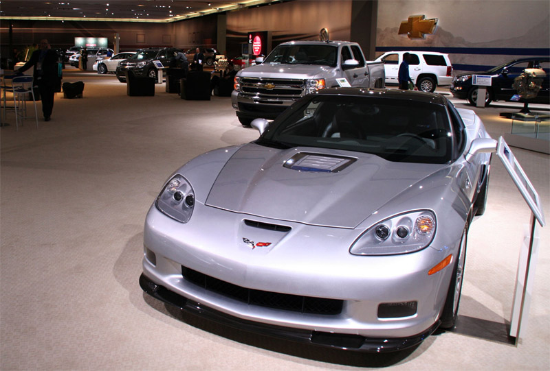 2009 Corvette Display at the Detroit Auto Show - Corvette: Sales, News ...