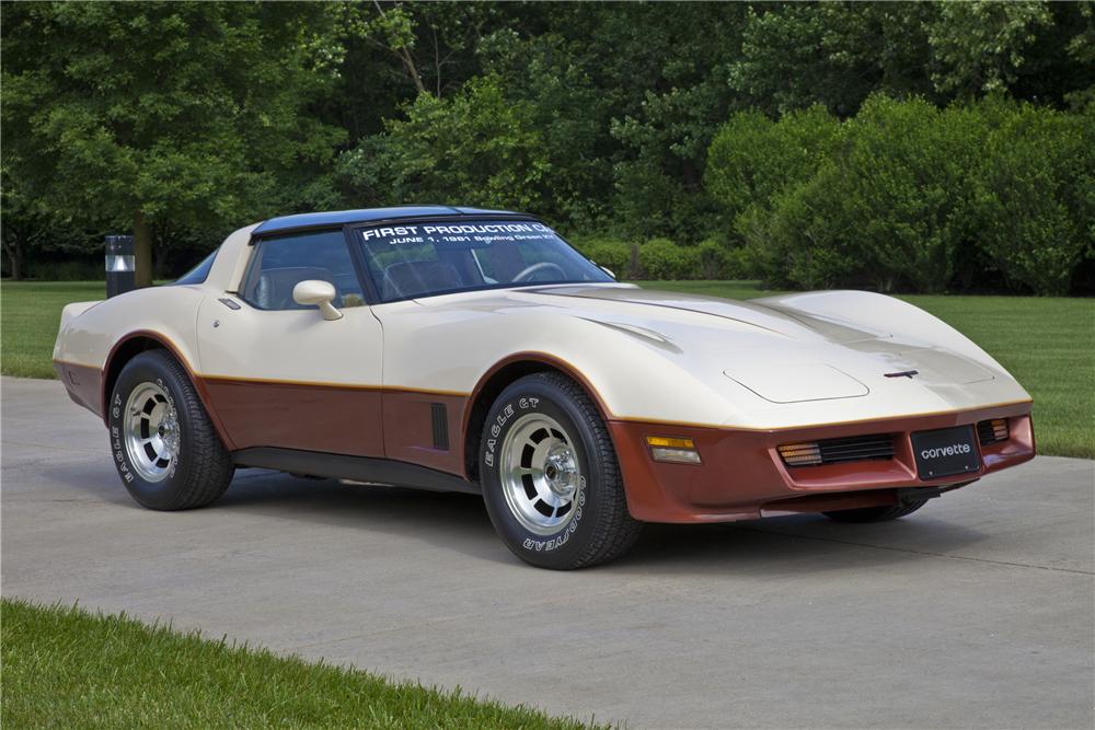 Barrett-Jackson 2011: St.Louis/Bowling Green Factory 1981 Corvettes ...