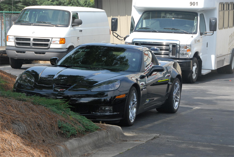 Undercover Corvette Police Car