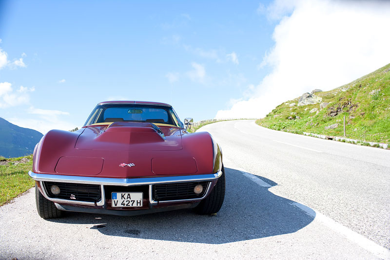 [PICS] German Corvette Owner Drives the 10 Highest Roads in the Alps ...