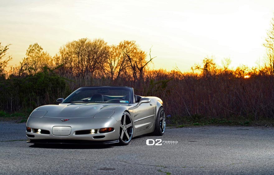 [PICS] C5 Corvette Convertible Widebody on D2FORGED CV2 Colormatched ...