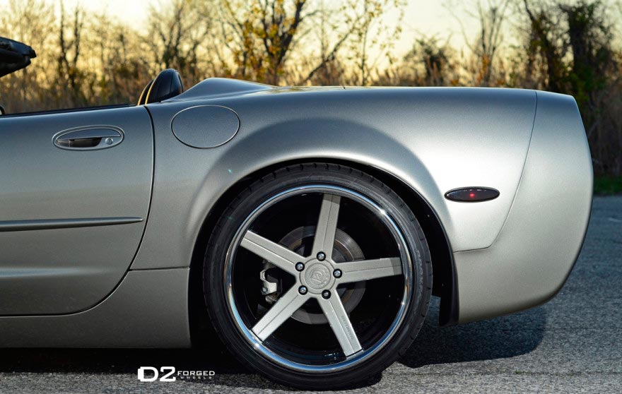 [PICS] C5 Corvette Convertible Widebody on D2FORGED CV2 Colormatched ...