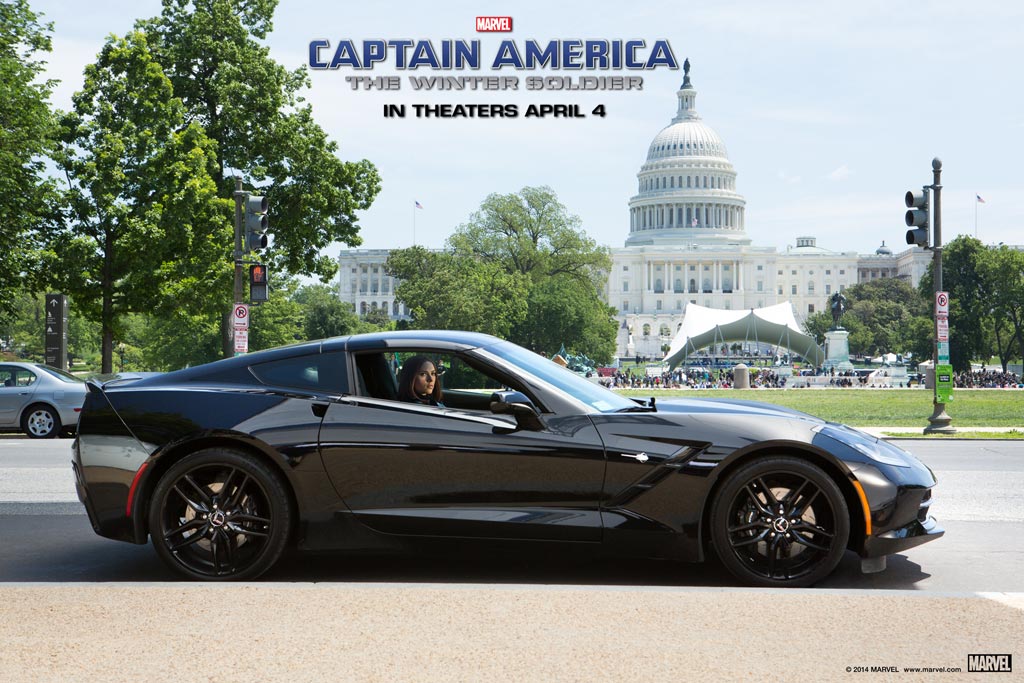 C7 Corvette Stingray from Captain America: The Winter Soldier on ...
