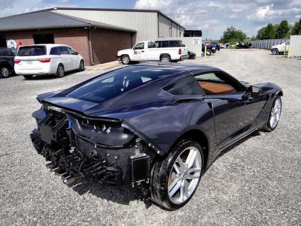 Corvettes on Craigslist: Wrecked 562-mile 2014 Corvette Stingray is ...
