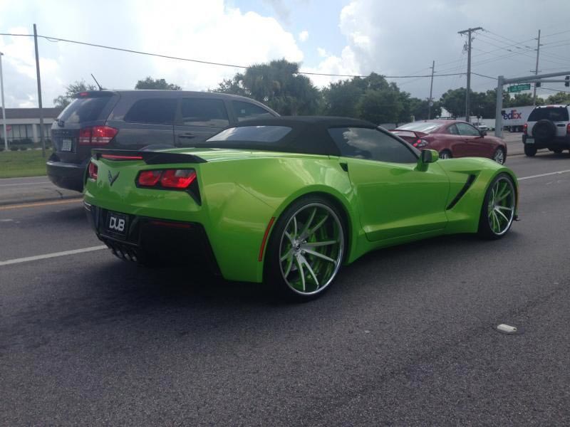 [PICS] It's Not Everyday You See a Widebody C7 Corvette in Antifreeze ...