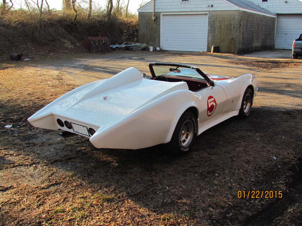 Corvettes on eBay: 1981 Corvette-Based Speed Racer Mach 5 Replica ...