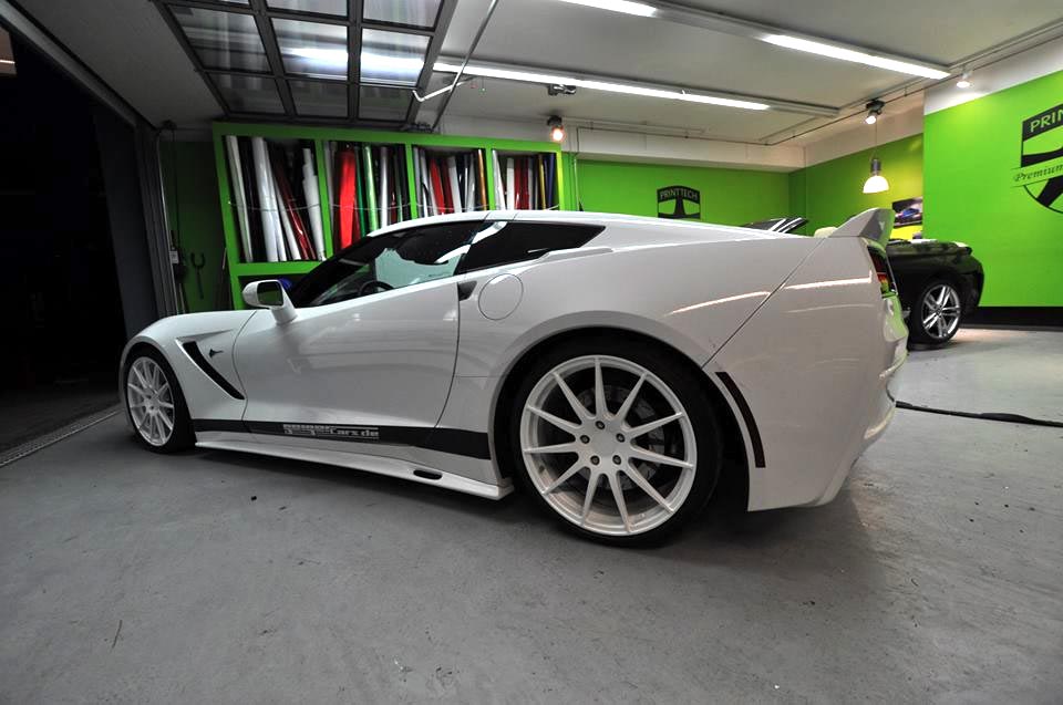 [PICS] German Tuner GeigerCars Goes for Whiteout Look on their Corvette ...