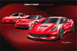 Hang a Replica of Your Corvette on the Wall with Artwork from Danny ...