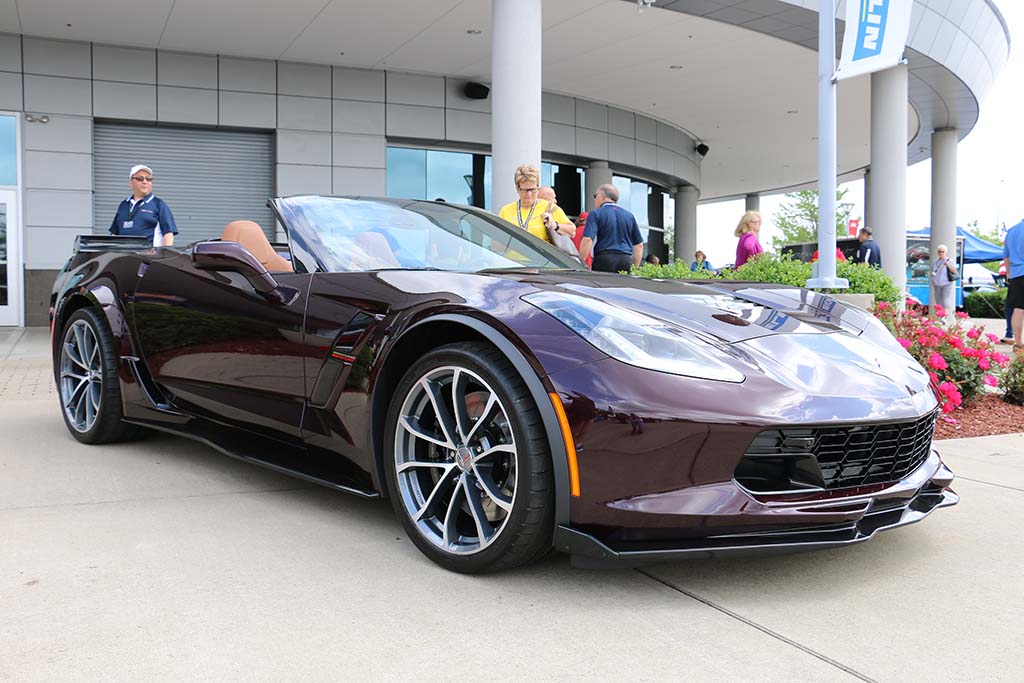 [PICS] 2017 Corvette Grand Sport Convertible in Black Rose Metallic ...