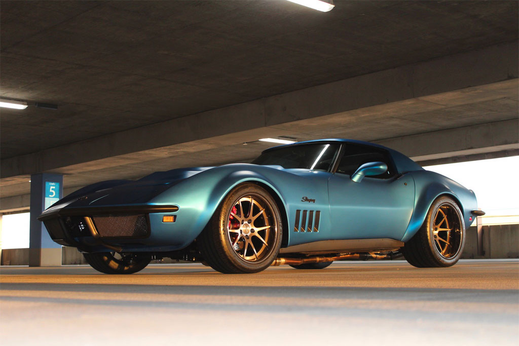 [PICS] Matte Blue 1969 Corvette Stingray on Forgeline Wheels - Corvette ...