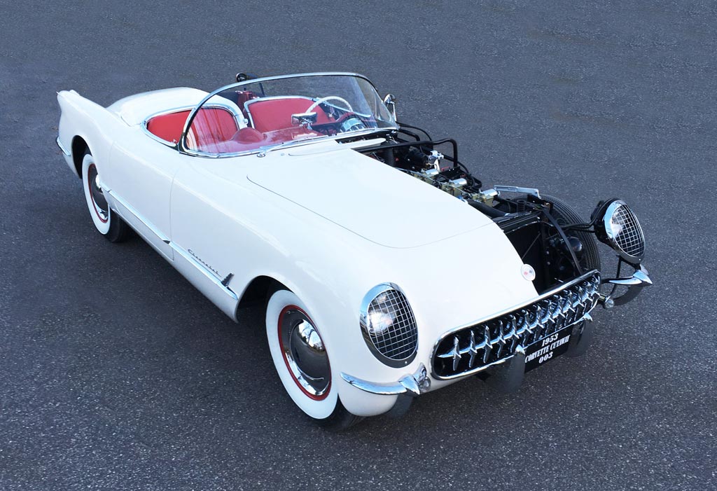 [PICS] Kevin Mackay's Drivable Cutaway 1953 Corvette Chassis #003 to be ...