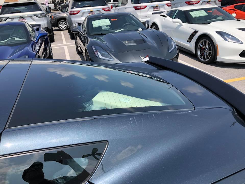 [PICS] First Look at the 2019 Corvette's New Shadow Gray Exterior ...