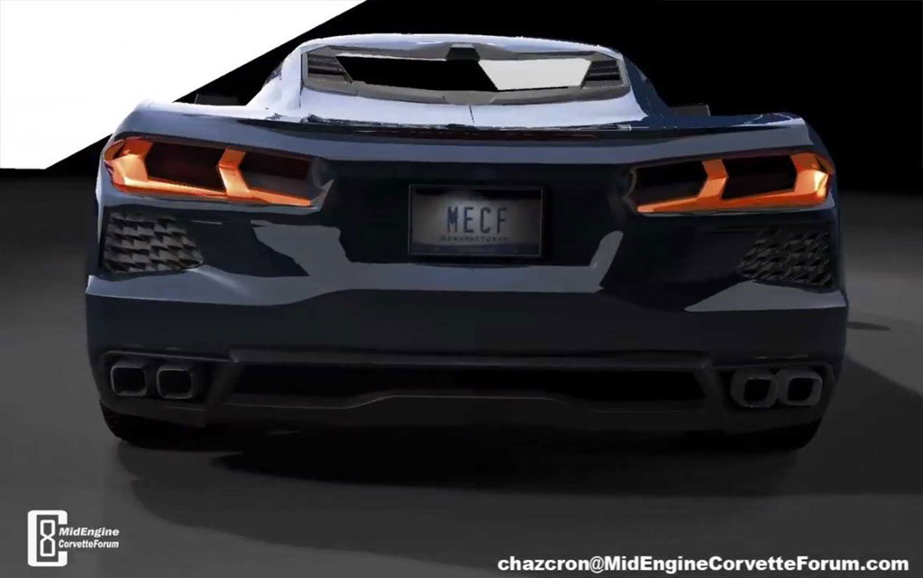 [VIDEO] Chazcron's C8 2020 Mid-Engine Corvette 360-Degree Render ...