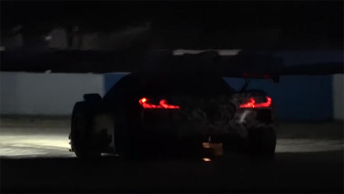 [PIC] The C8 Mid-Engine Corvette Illuminates its Tail Lights - Corvette ...
