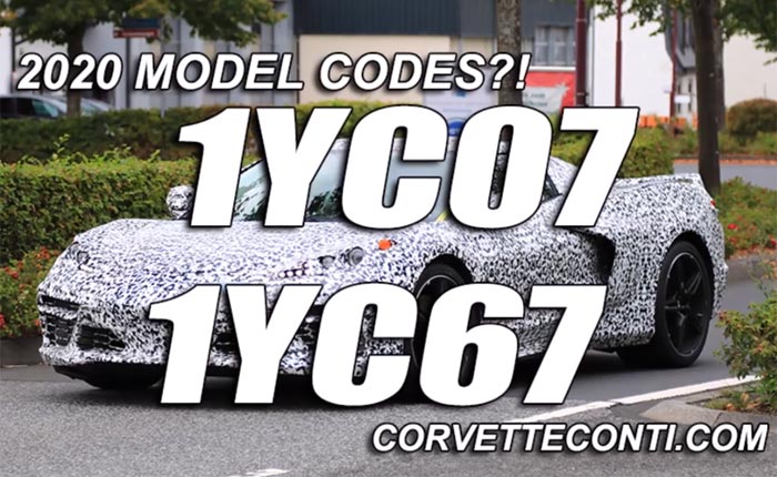 New 2020 Corvette Stingray Model Codes Revealed - Corvette: Sales, News ...