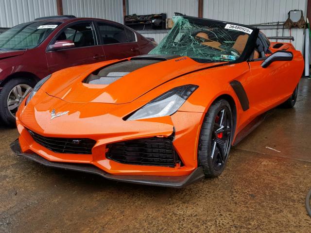 [ACCIDENT] Wrecked 2019 Corvette ZR1 for Sale at Copart is a Hot Mess ...