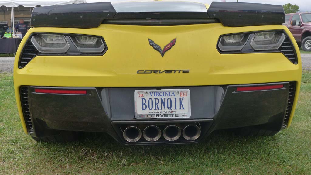 [PICS] The Corvette Vanity Plates of the 2020 Corvettes at Carlisle ...
