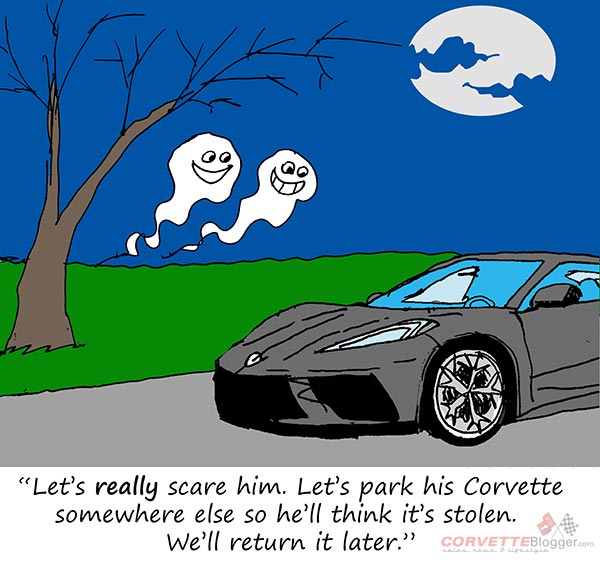 Saturday Morning Corvette Comic: These Are Not Friendly Ghosts ...