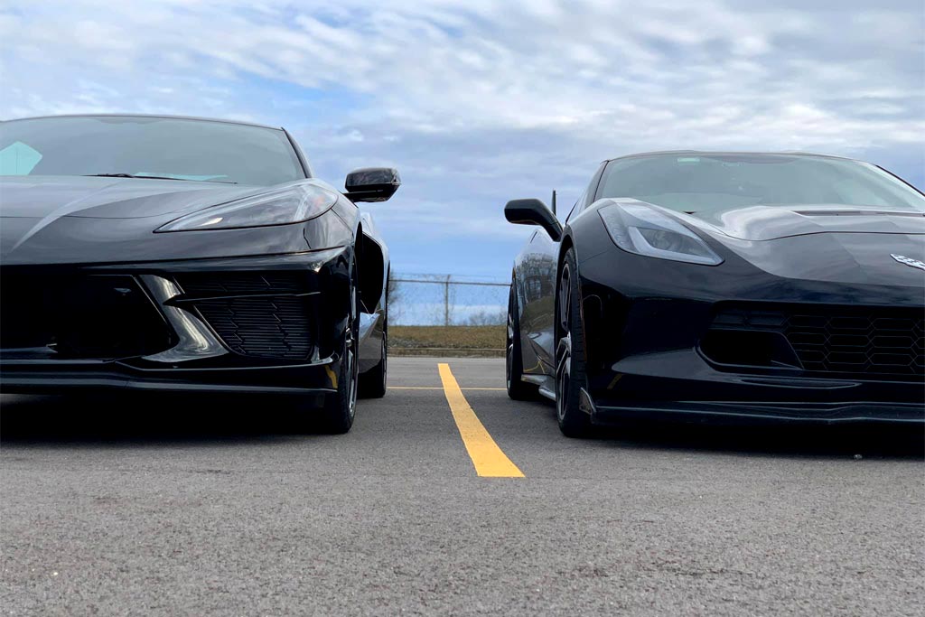 [GALLERY] Black C7 and C8 Corvettes Together at the Corvette Assembly ...