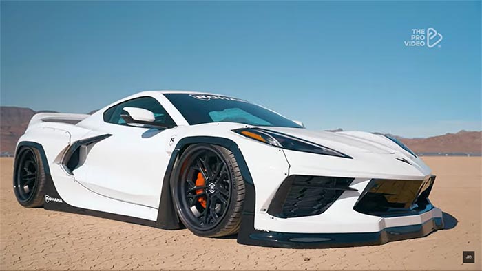 [VIDEO] C8 Corvette Plays With Other Exotics as the Liberty Walk ...