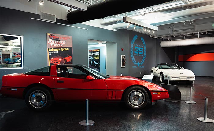 Exhibit Celebrating 35 Years of Callaway Corvettes Now Open at the ...