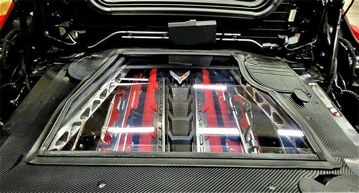 [PICS] C8 Corvette Convertible Owner Creates a See-Through Window to ...