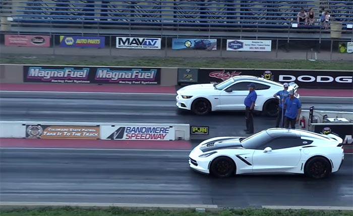 C7 Corvette Drag Car