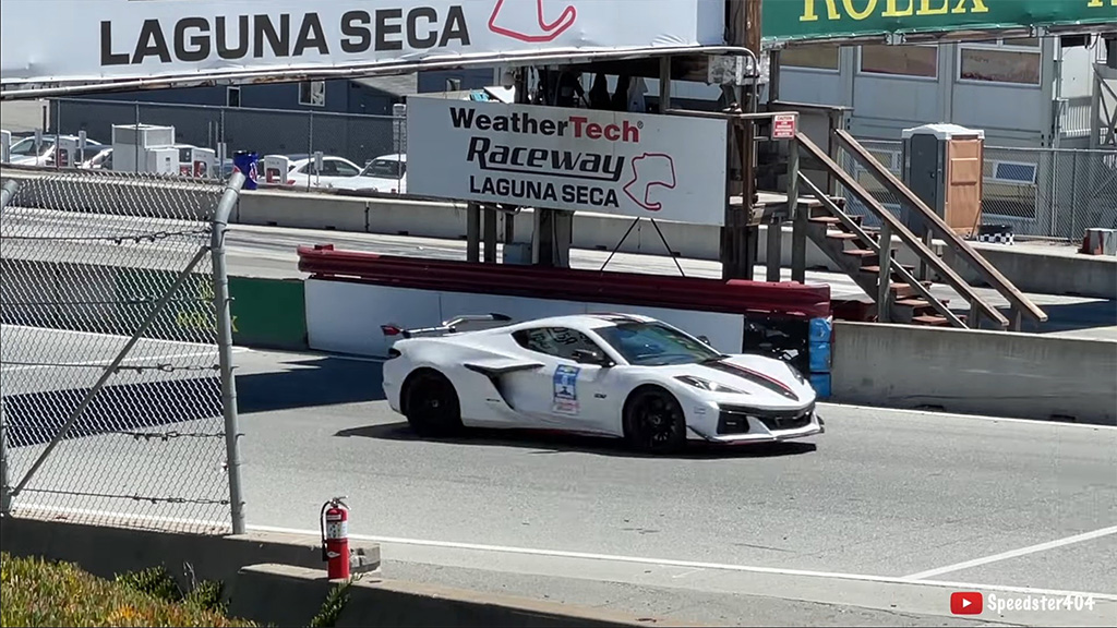 [VIDEO] More 2023 Corvette Z06 On-Track Action from Laguna Seca ...