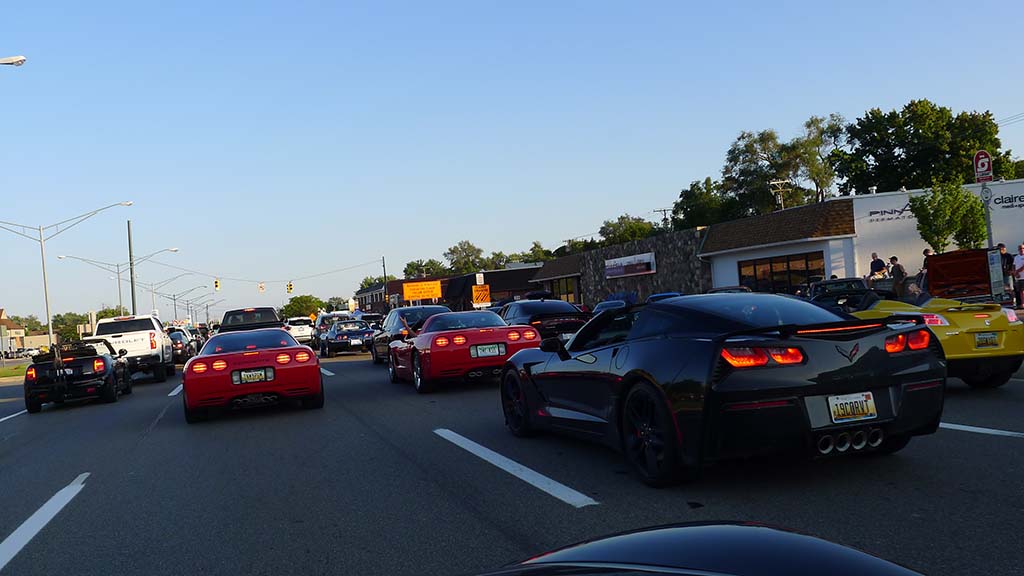 [PICS] Doing Good for the Neighborhood: The Corvettes on Woodward 2023 ...
