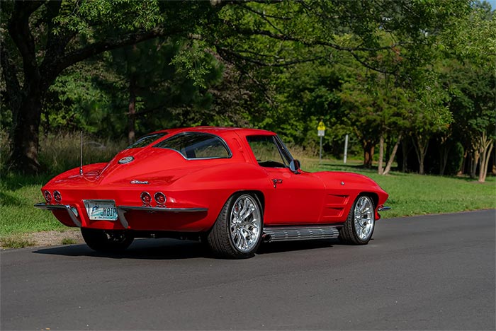 Corvettes for Sale: 1963 Corvette Restomod with LS3 on BaT - Corvette ...
