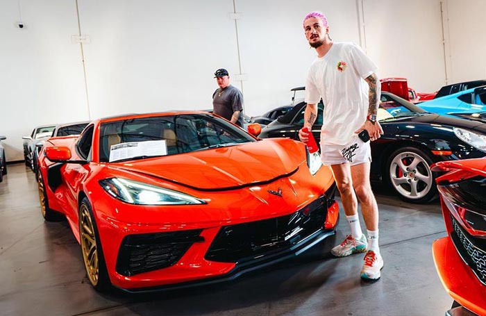 UFC Star ‘Suga’ Sean O’Malley Celebrates Title Win with a New C8 ...