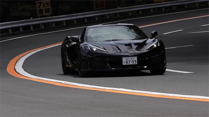 [VIDEO] Black 2023 Corvette Z06 Hits the Ground Running in Japan ...
