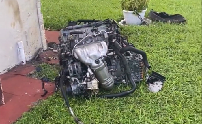 [ACCIDENT] C7 Corvette Ejects Motor Following Fiery Crash - Corvette ...