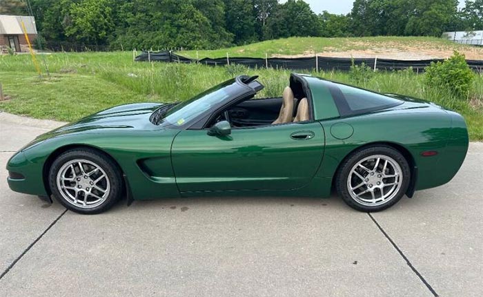Corvettes for Sale: 1998 Corvette Coupe in Rare Fairway Green ...