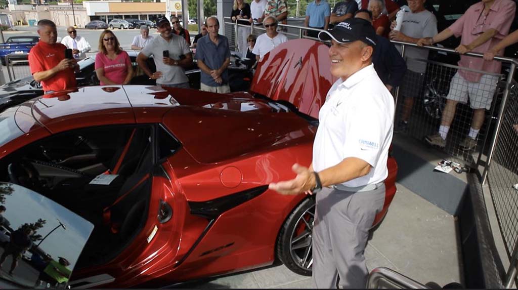 National Corvette Seller Mike Furman Delivers His 6,000th New Corvette ...
