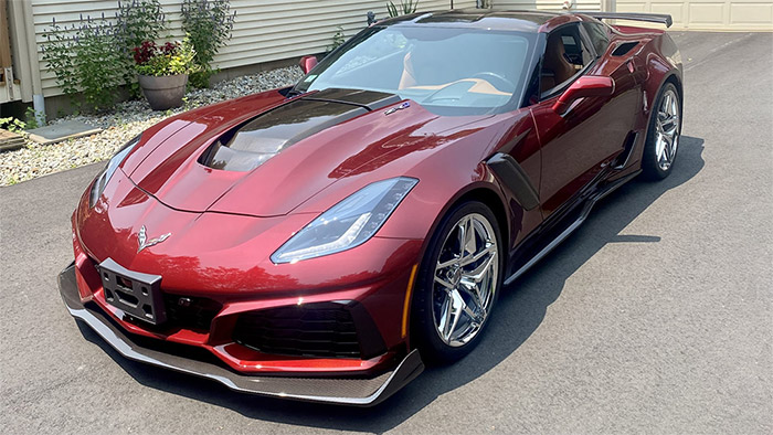 Corvette Zr1 Red