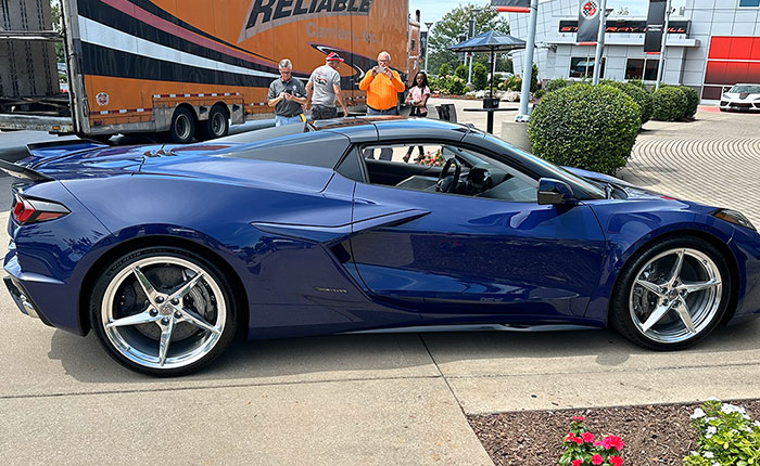 [PICS] 2025 Corvette E-Ray in Hysteria Purple Metallic at the NCM ...