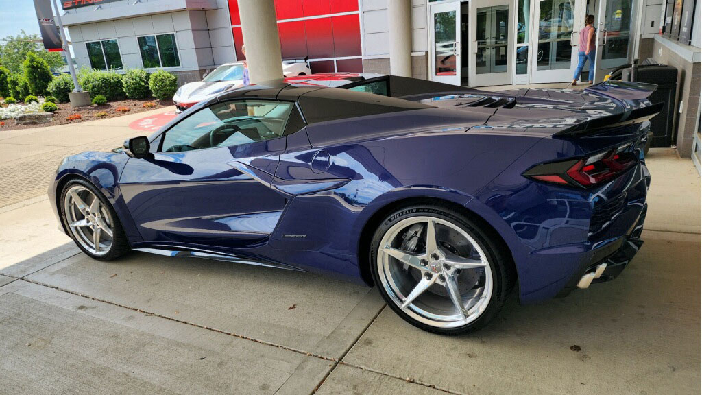 [PICS] 2025 Corvette E-Ray in Hysteria Purple Metallic at the NCM ...
