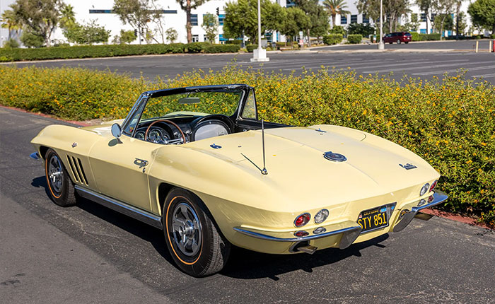 Corvettes for Sale: 42-Years-Owned 1966 Chevrolet Corvette Convertible ...