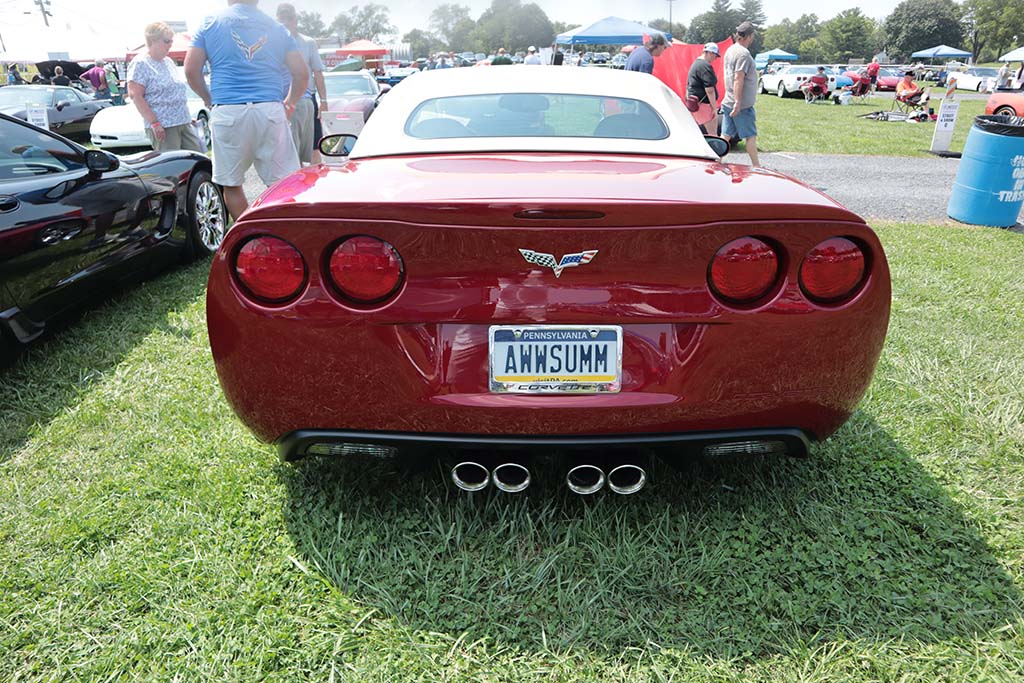 [PICS] The Corvette Vanity Plates of Corvettes at Carlisle 2024 ...