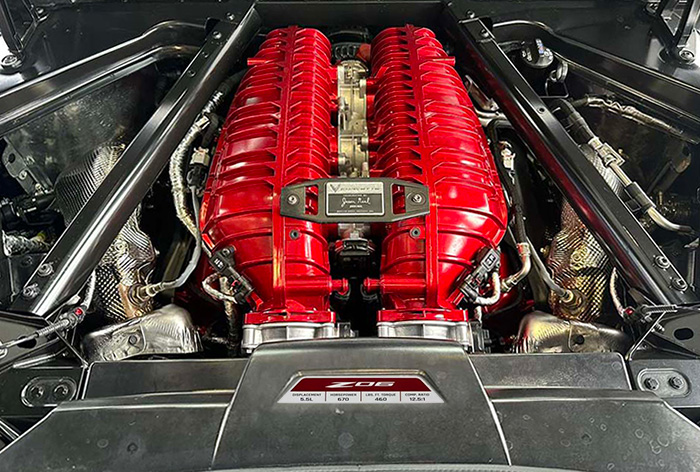 2024 Corvette Engine Bay