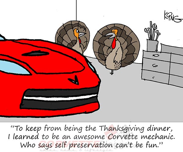 Happy Thanksgiving to All Corvette Enthusiasts from CorvetteBlogger ...