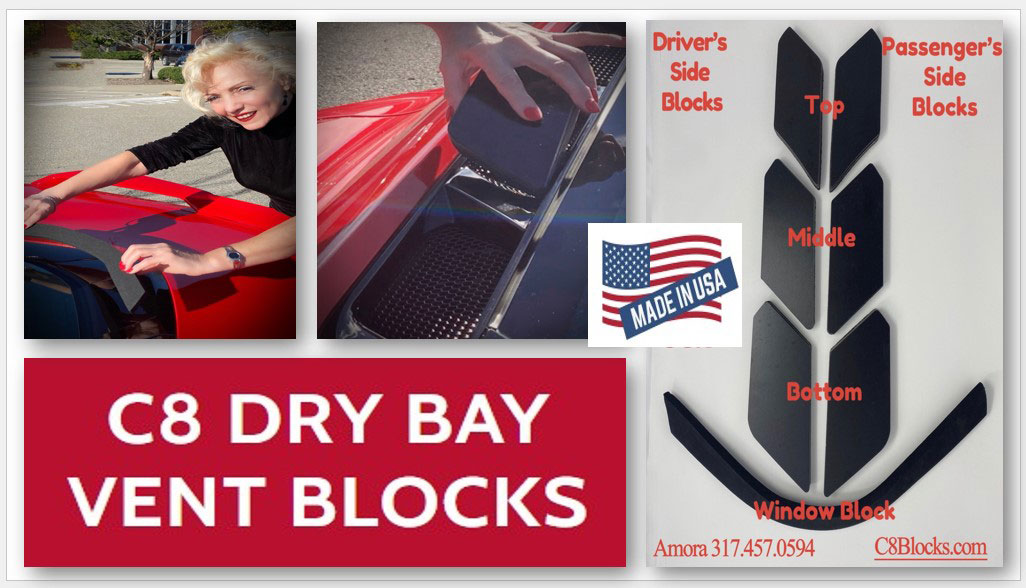 Keep Your C8 Corvette's Engine Bay Dry During Washes with C8 Blocks ...
