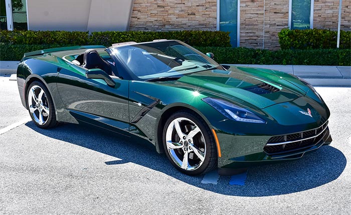 Corvettes for Sale: Lime Rock Green 2014 Corvette Premiere Edition ...