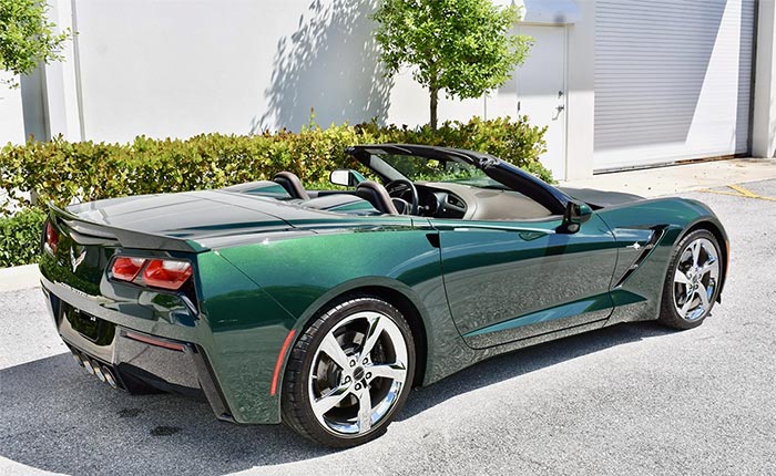 Corvettes for Sale: Lime Rock Green 2014 Corvette Premiere Edition ...