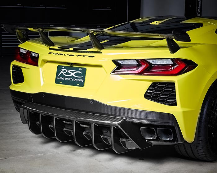 Elevate Your C8 Corvette with Racing Sport Concepts Evolution Wing & ST ...