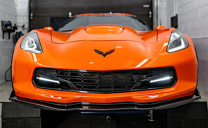 ACS Composite Releases its New Five7 Front Grill with LEDs for the C7 ...