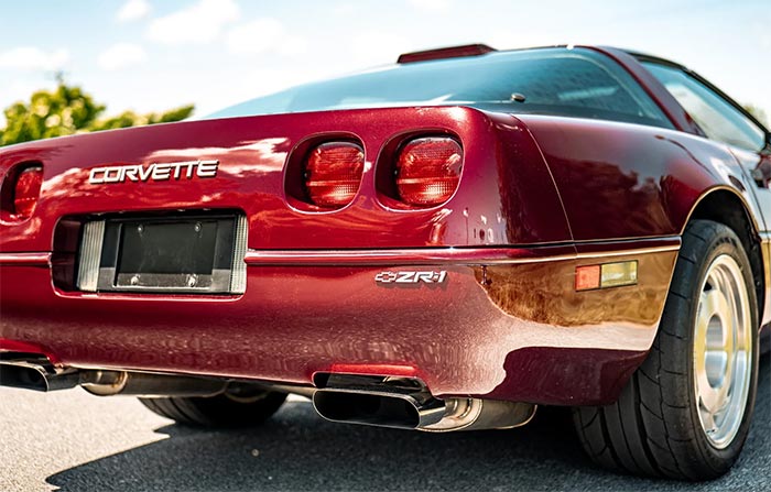 Corvettes For Sale: 40th Anniversary C4 ZR-1 was Lingenfelter'd to 610 ...