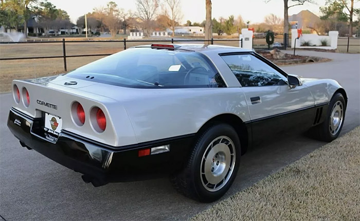 Corvettes for Sale: 83-Mile 1986 Corvette Malcolm Konner Edition ...
